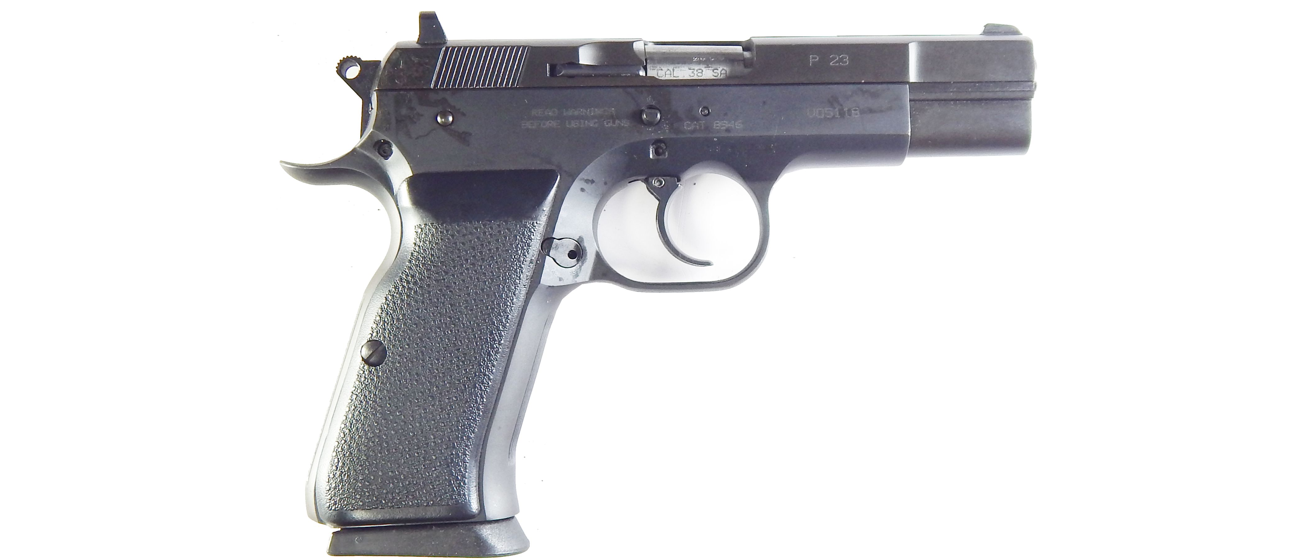 Pistola Tanfoglio P23 calibre .38 Super Auto incluye 05 CAcericas de 15 ...