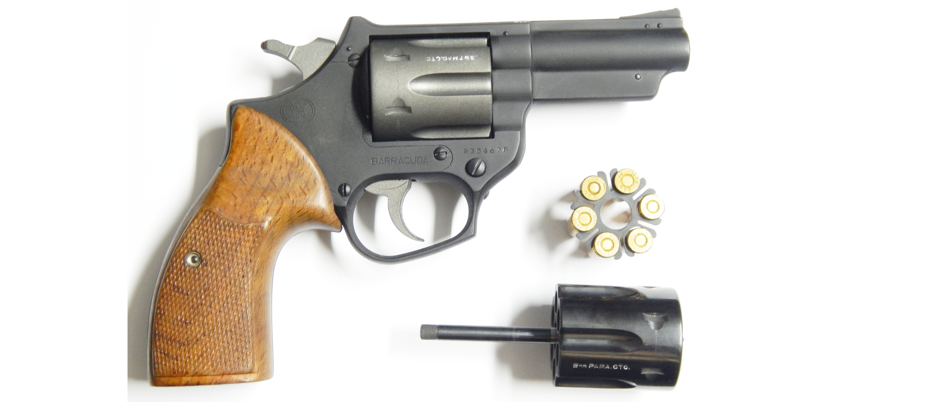 Revolver FN BARRACUDA calibre .357 Magnum y 9mm Parabelum cañon de 3 ...