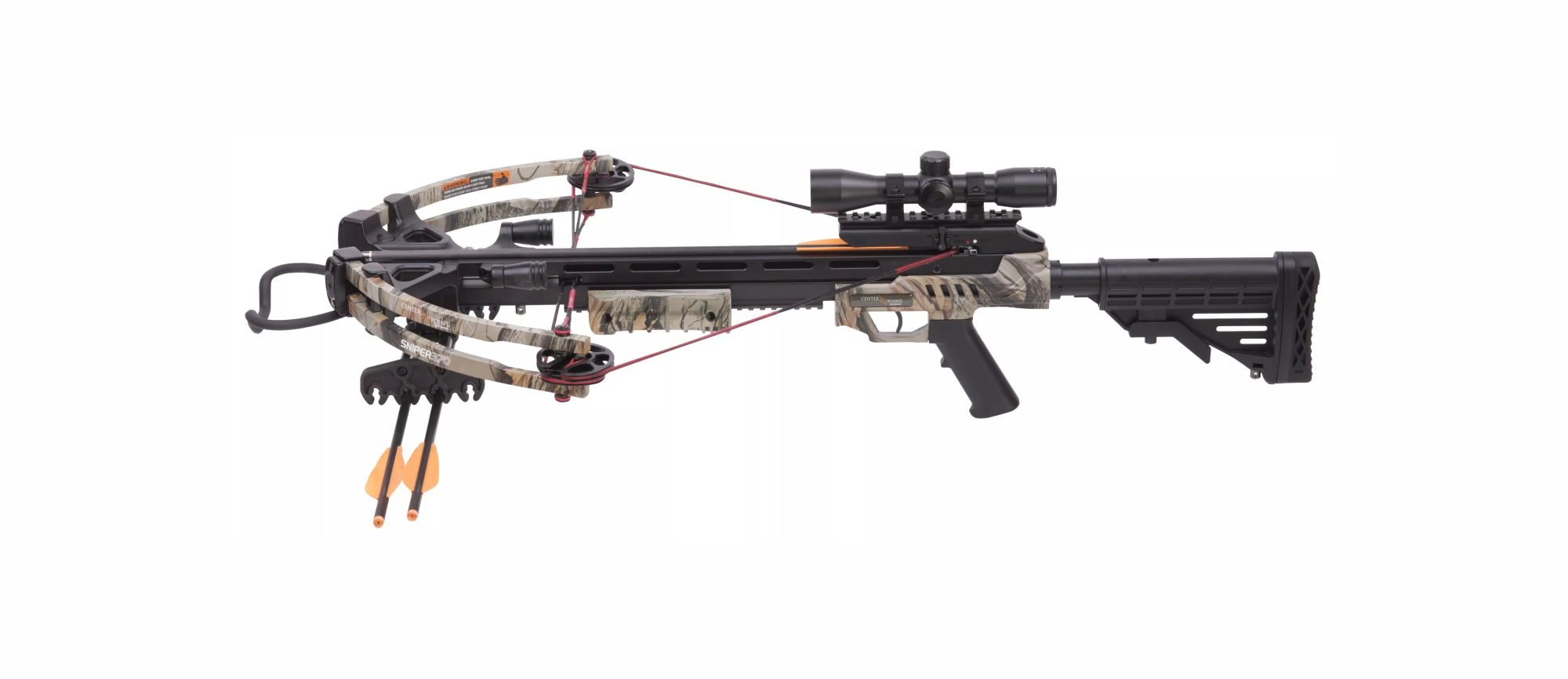 Ballesta CROSMAN CENTER POINT SNIPER 370 camuflada - LimaGuns: Armas ...