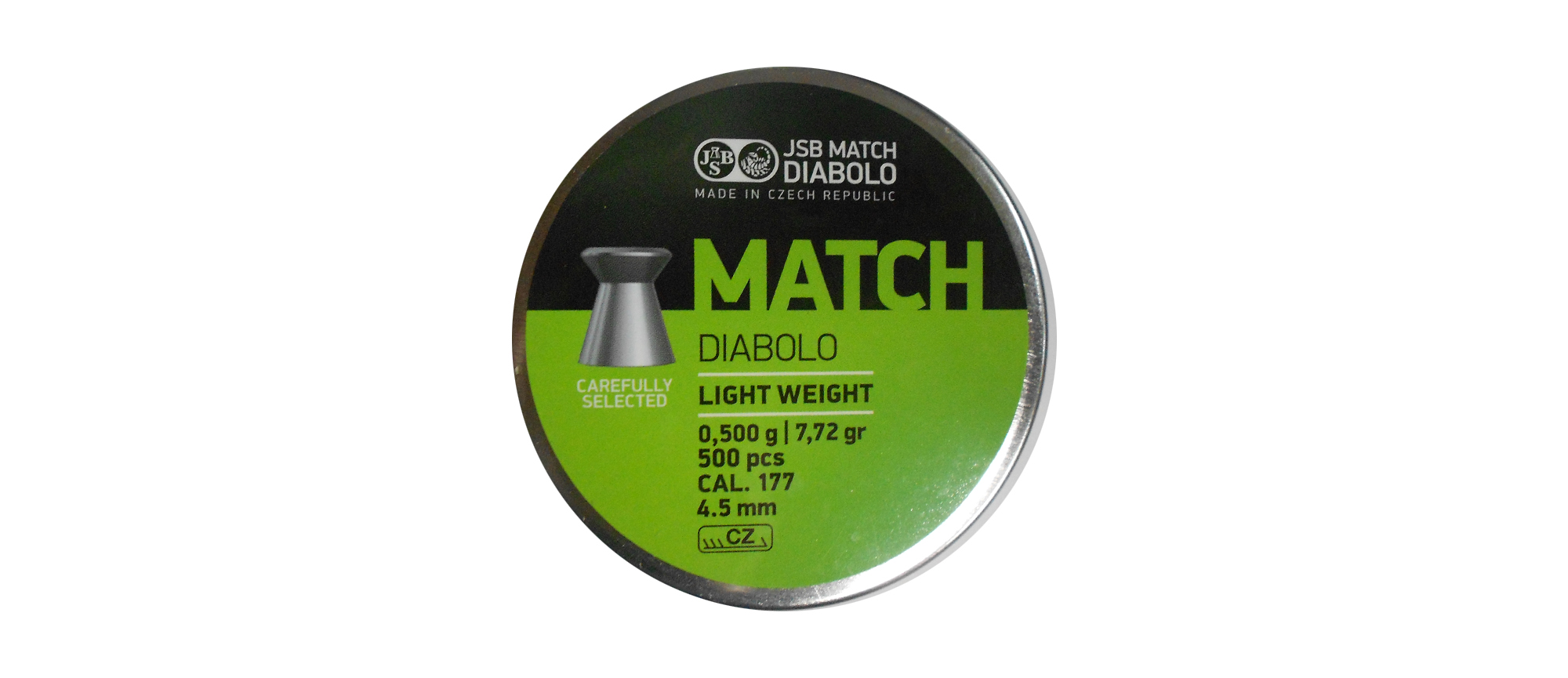 Balines calibre 4.5 JSB MATCH DIABOLO LIGHT WEIGHT - LimaGuns: Armas ...
